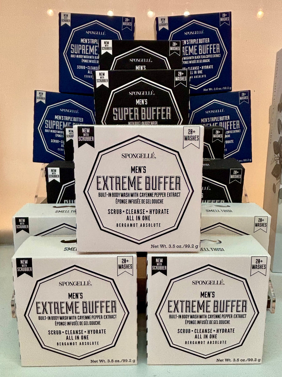 Spongelle Men's Supreme Buffer – Sweet Tea Refill