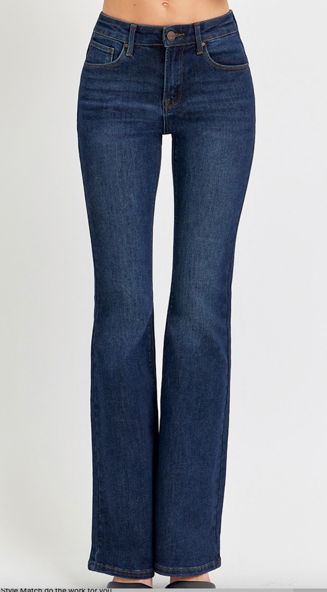 Risen Mid Rise Basic Flare | Sweet Tea Refill