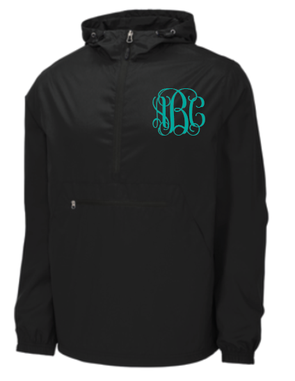 Lightweight Anorak with Monogram | Sweet Tea Refill